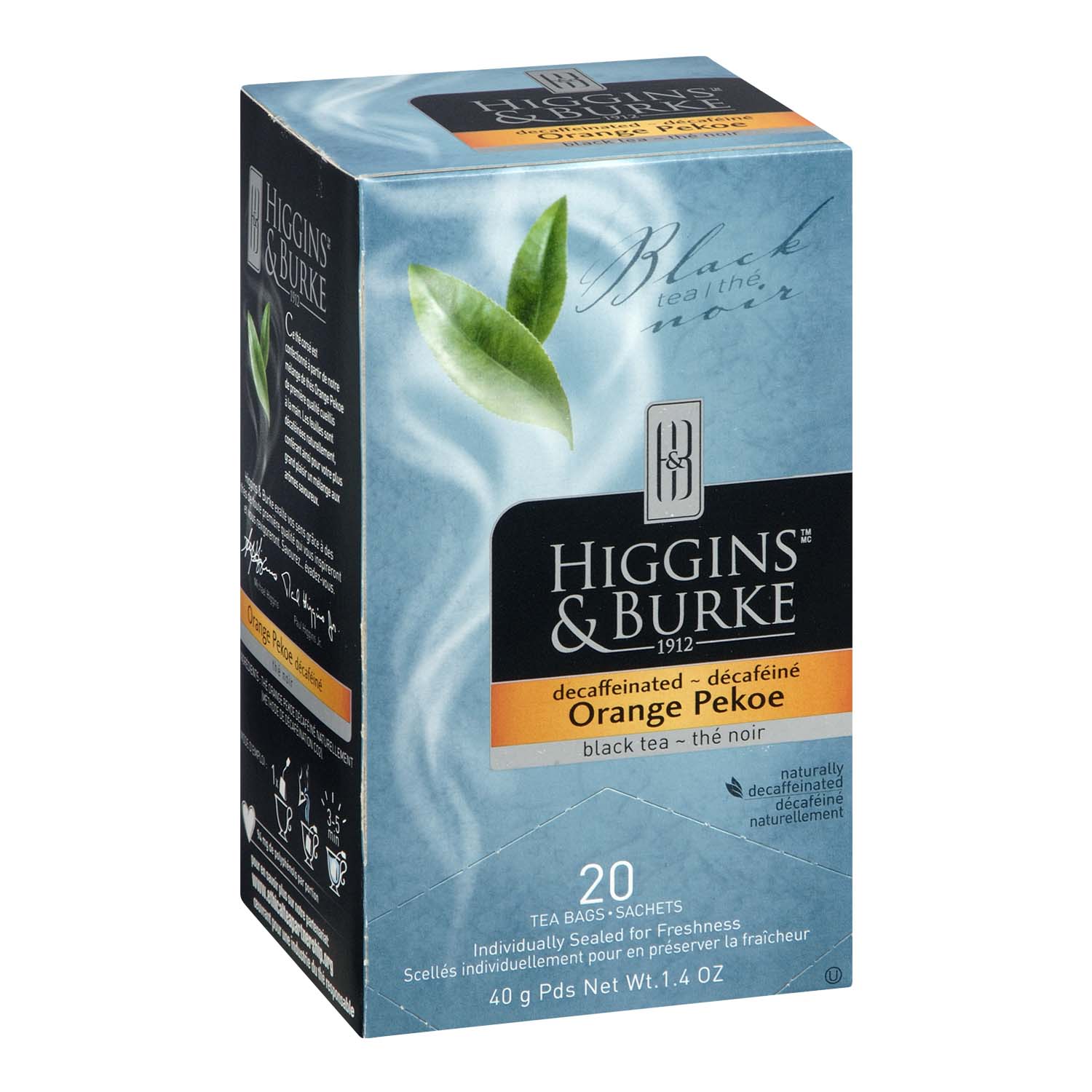 H&B TEA ORANGE PEKOE DECAF Powell's Supermarkets