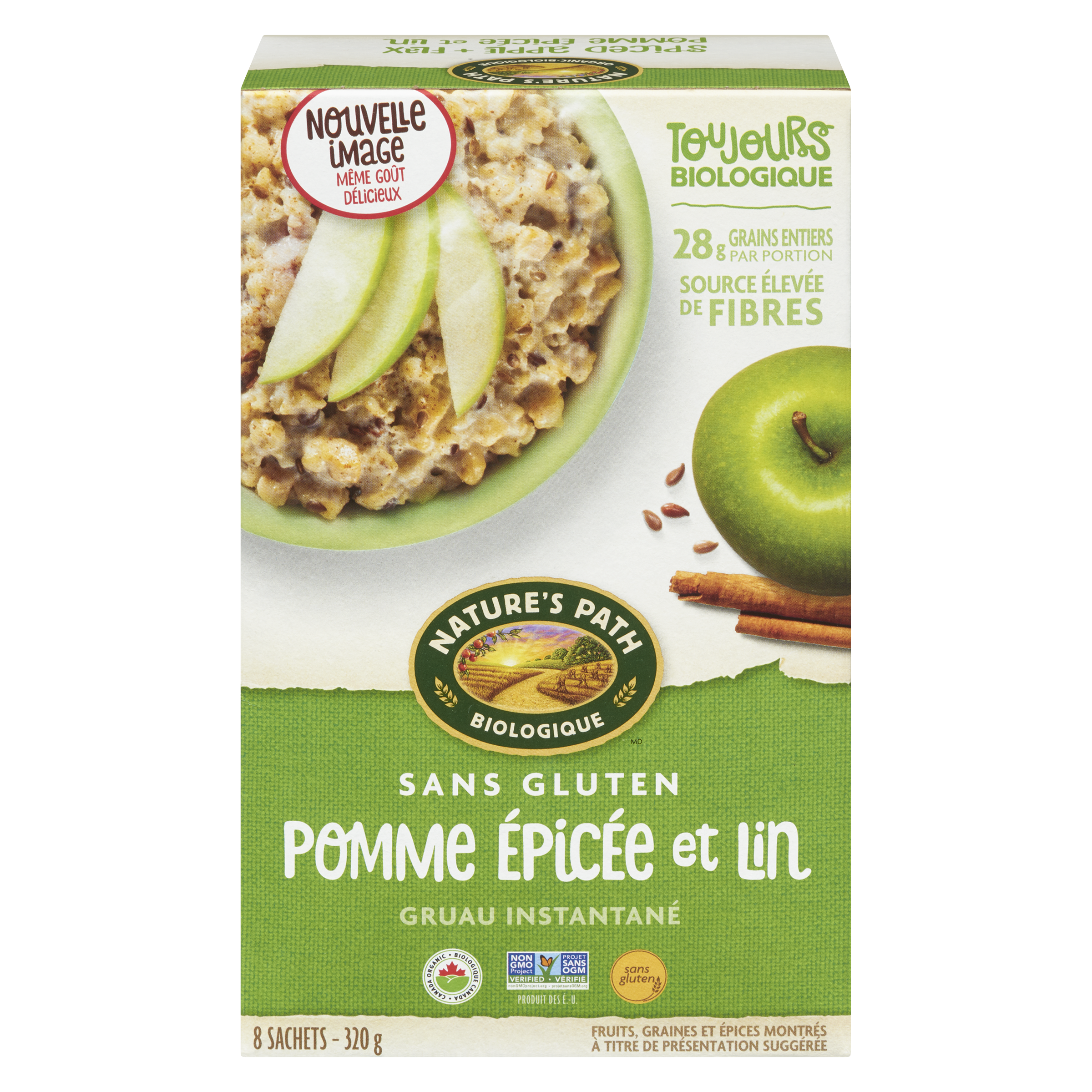 NP SPICED APPLE W/FLAX OATMEAL Powell's Supermarkets
