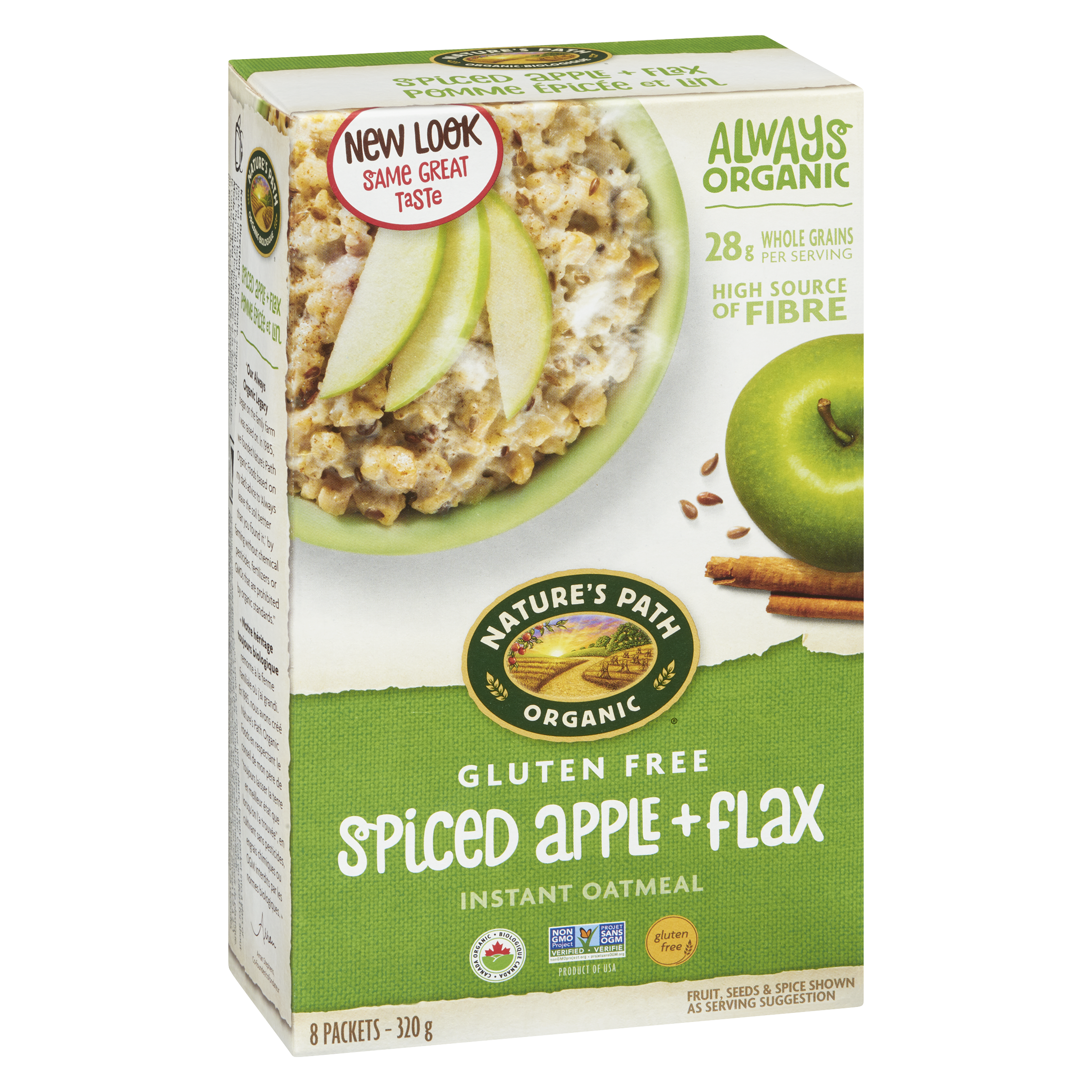 NP SPICED APPLE W/FLAX OATMEAL Powell's Supermarkets