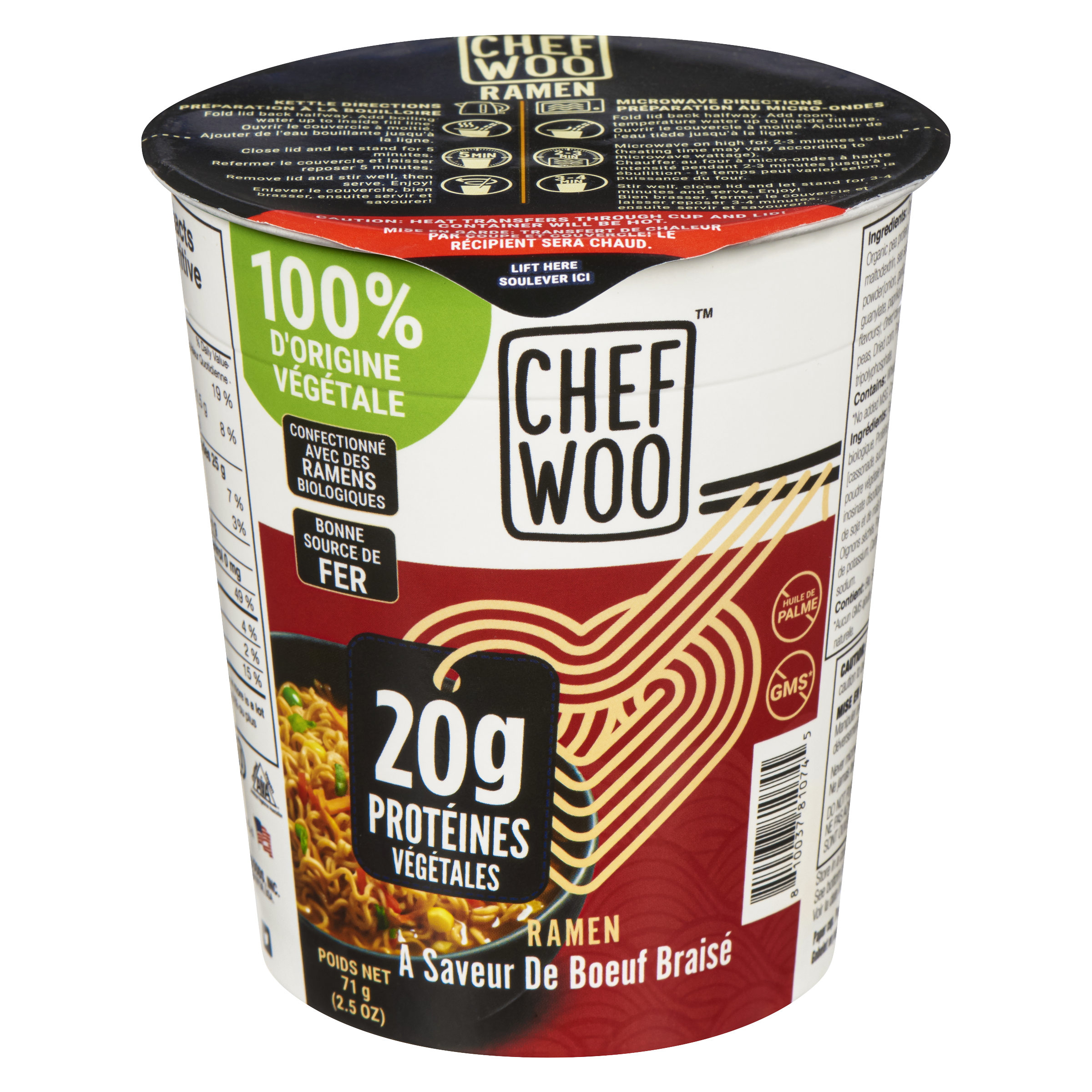 GF CHEF WOO BRAISED BEEF RAMEN Powell's Supermarkets