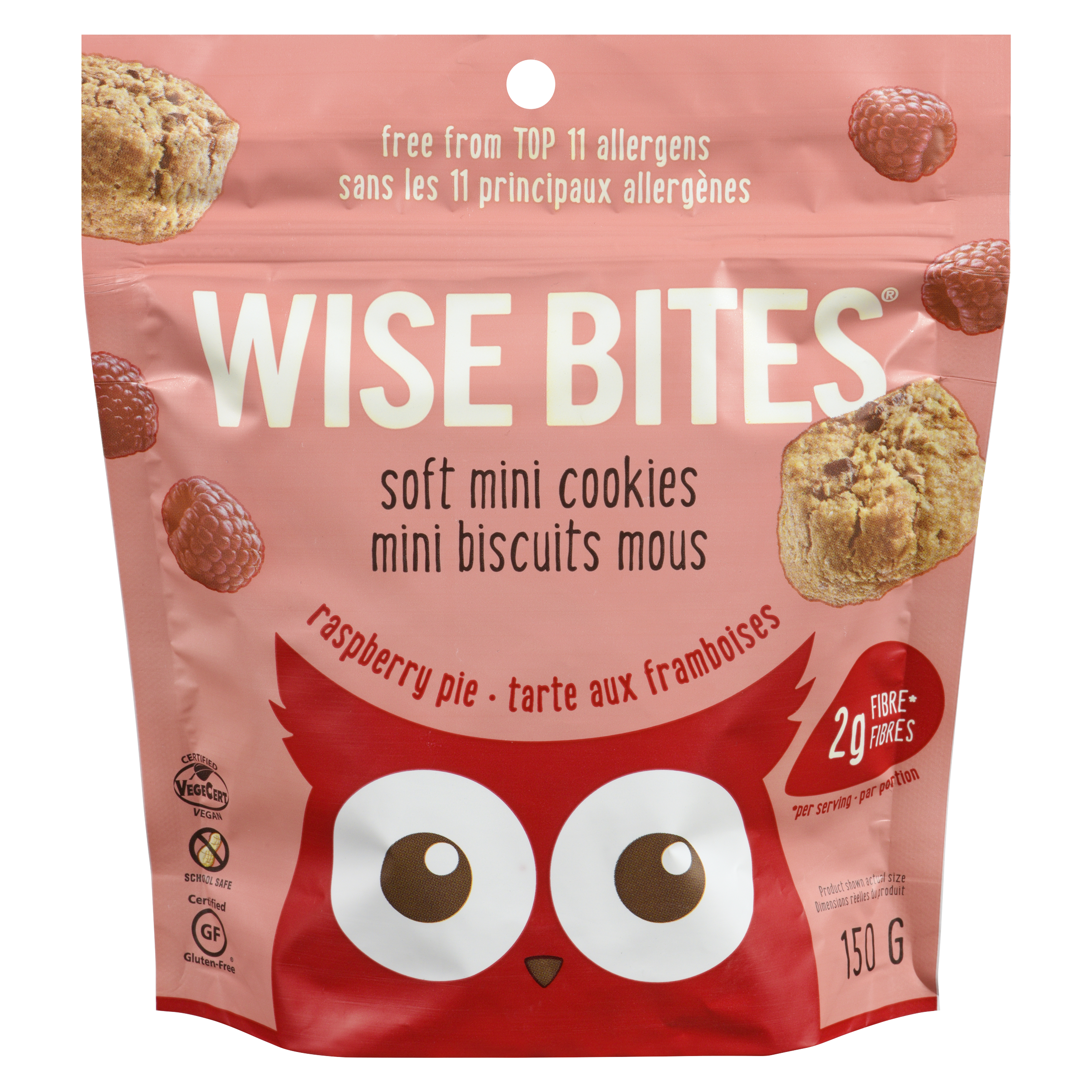 WISE BITES MINI COOKIE R/B PIE Powell's Supermarkets