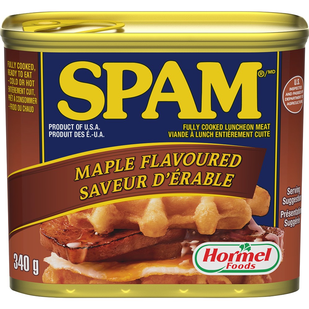 Spam Maple Luncheon Meat 340g Powell's Supermarkets